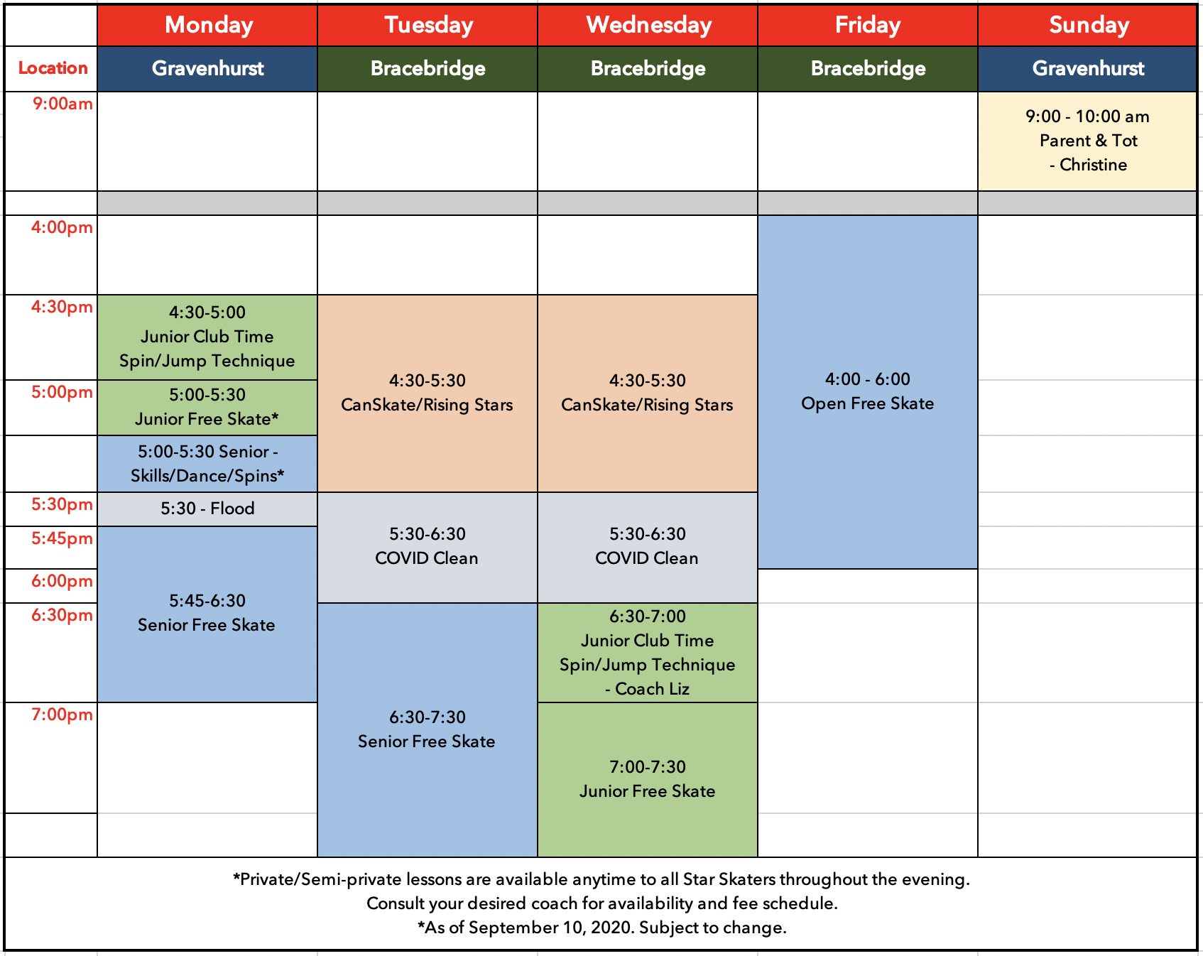 Registration — Fall 2020 – Skate Muskoka